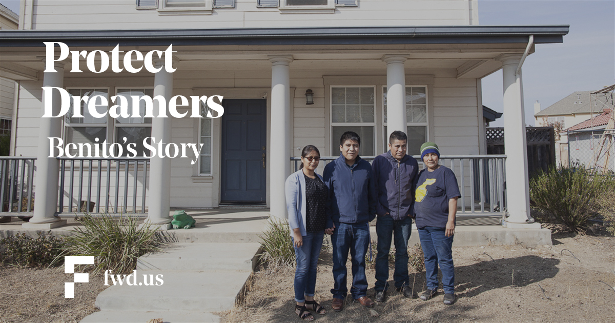 Tell Congress to Pass Legislation and Protect Dreamers like Benito