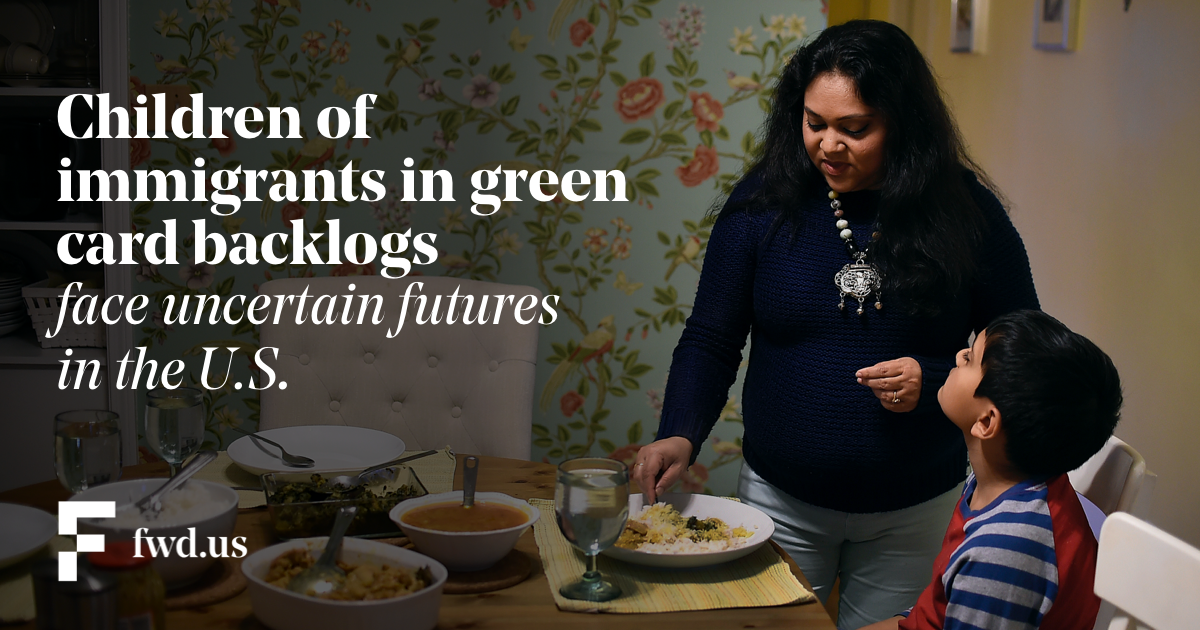 Children of immigrants in green card backlogs face uncertain future